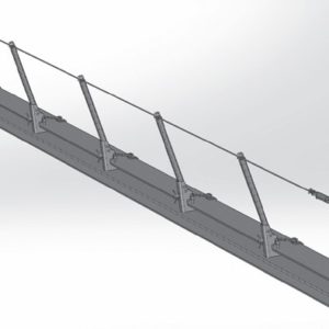 SpiderLine™ Temporary Horizontal Lifeline Kit (THLL) - Spider Staging