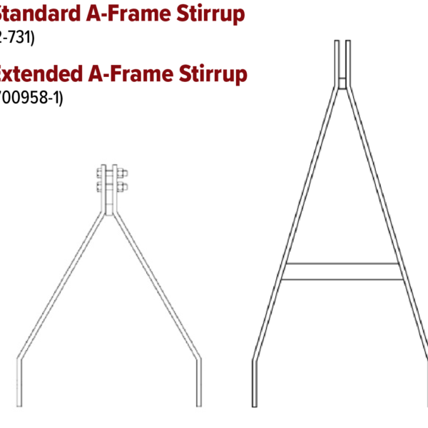 Fixed Modular Platform—Stirrups & Connectors - Spider Staging