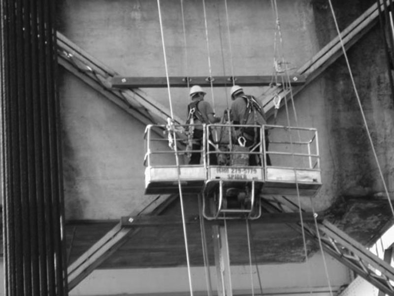Bridge Work: Burlington Bristol Bridge - Spider Staging