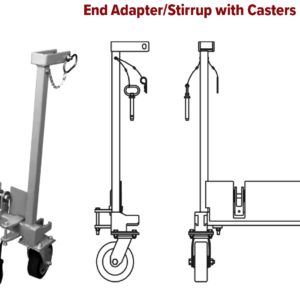 Fixed Modular Platform—Stirrups & Connectors - Spider Staging