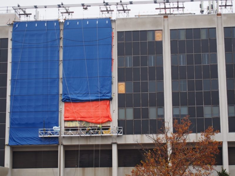 Maintenance and Renovation - Spider Staging