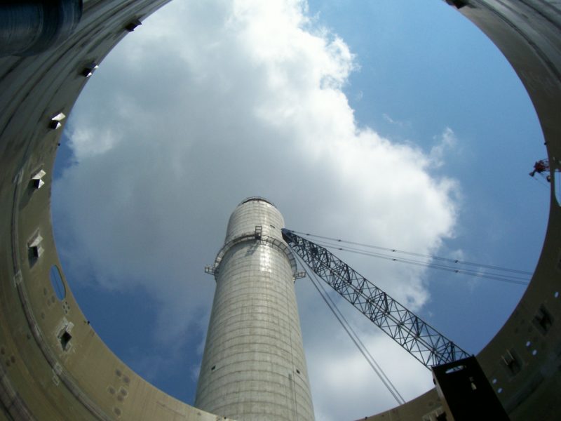 Tank Access: Gulf Power/Crist Plant - Spider Staging