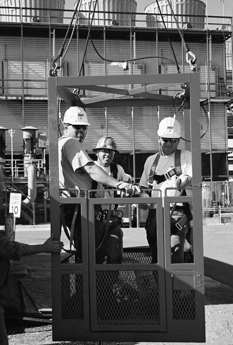 Stack Access: Internal Stack & Chimney Access - Spider Staging