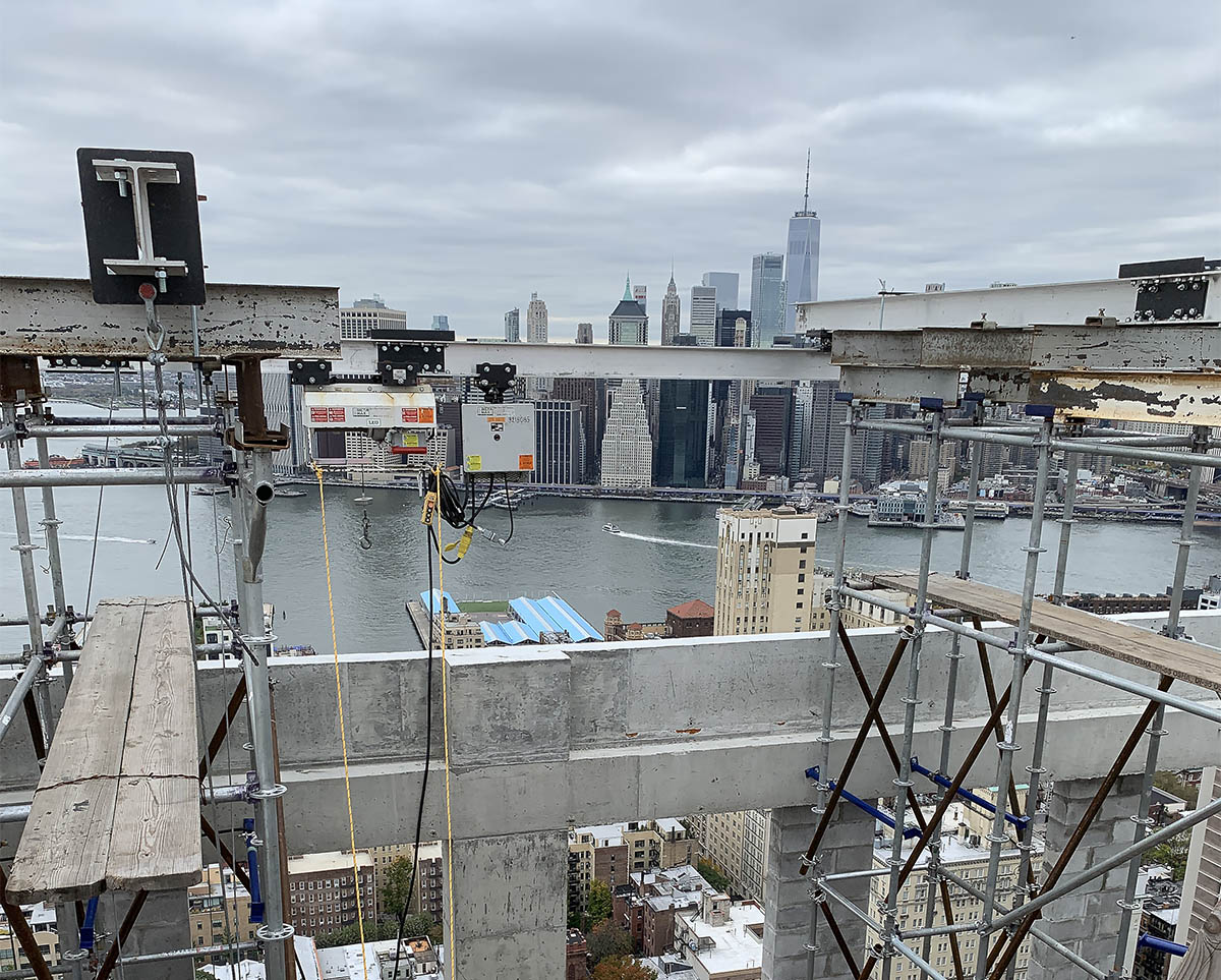 New Construction - Spider Staging