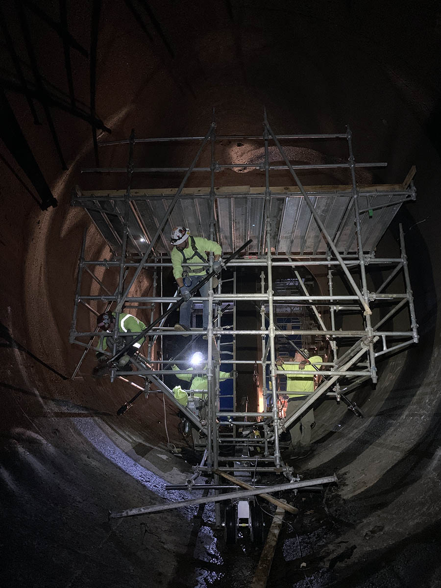 Hydropower - Spider Staging