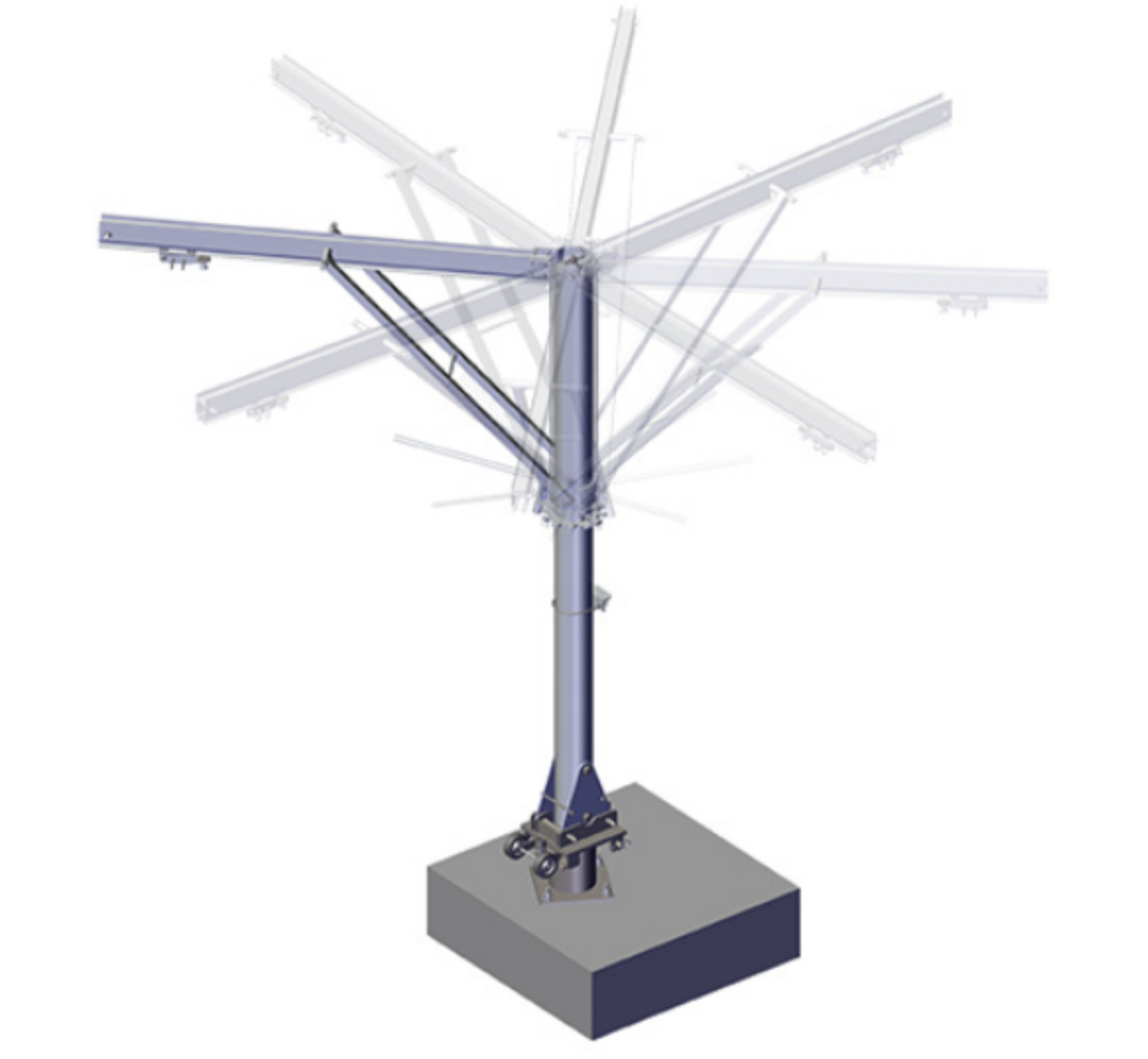 Davits, Sockets, & Pedestals - Spider Staging