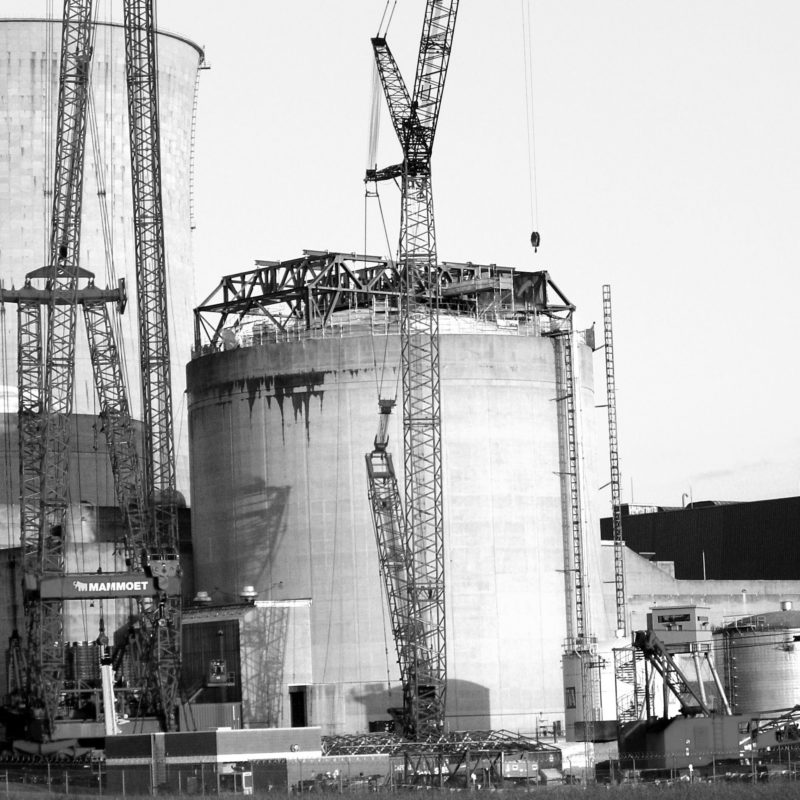Nuclear Plant Work: TVA Watts Bar Nuclear Plant - Spider Staging
