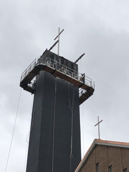 Maintenance and Renovation - Spider Staging