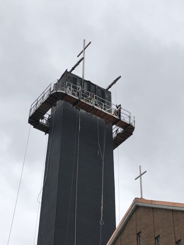 Maintenance and Renovation - Spider Staging