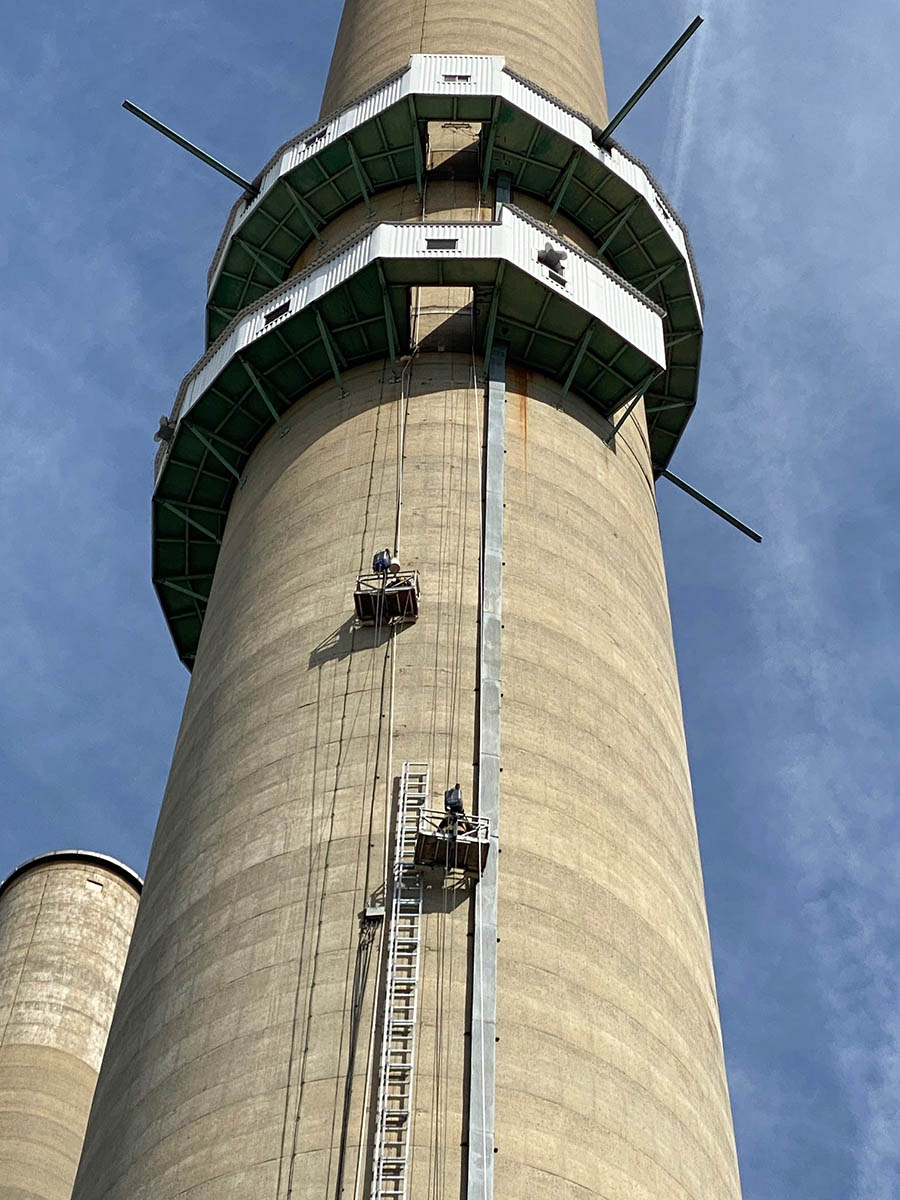 Tanks, Smokestacks, and Silos - Spider Staging