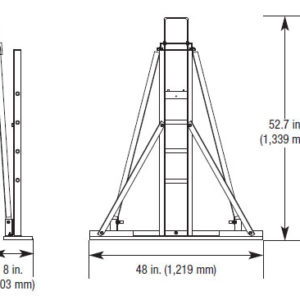 Adjustable Support Stands - Spider Staging