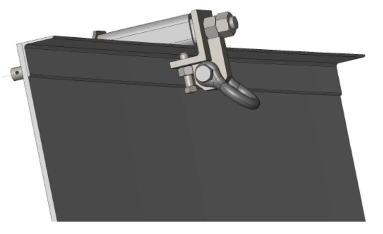 Adjustable Tank Edge Clamps - Spider Staging