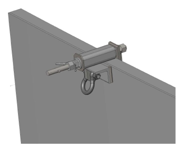 Adjustable Tank Edge Clamps - Spider Staging